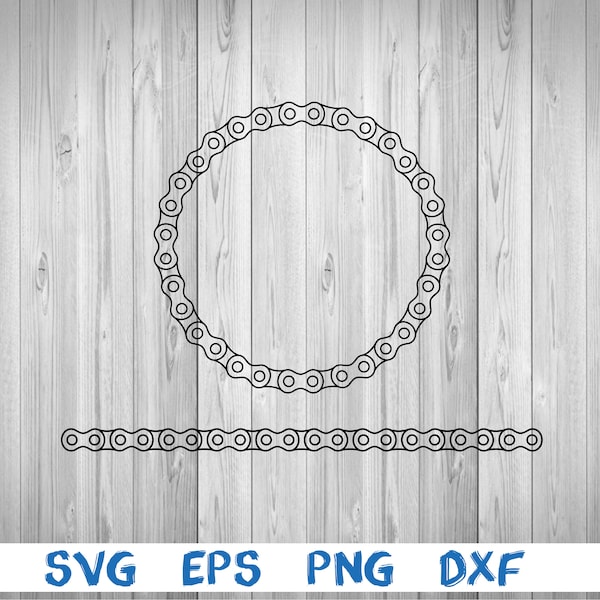 Motorcycle Chain Svg - Etsy
