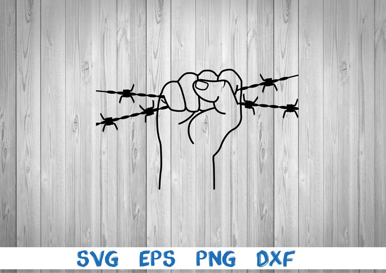 Hand Holding Barbed Wire, Hand With Barbed Wire, Hand and Barbed Wire ...
