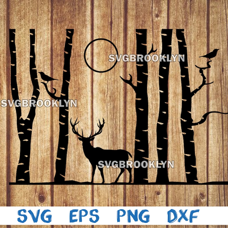 Aspen Tree Svg - Etsy