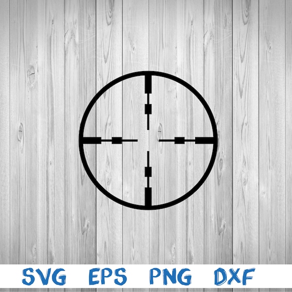Sniper Scope Svg - Etsy