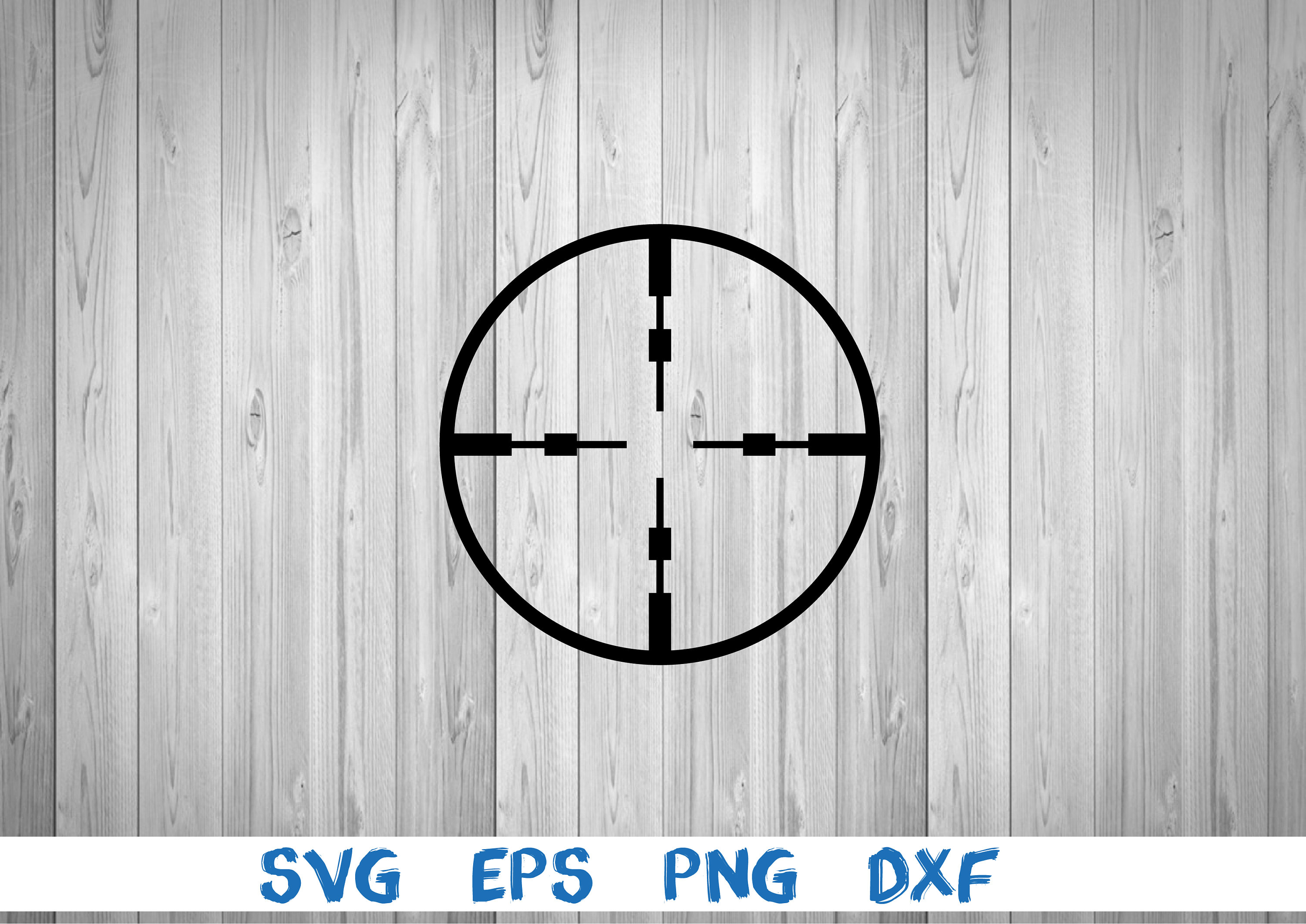 Sniper Scope, Silhouette, Picture, Svg, Png, Eps, Dxf, Digital Download ...