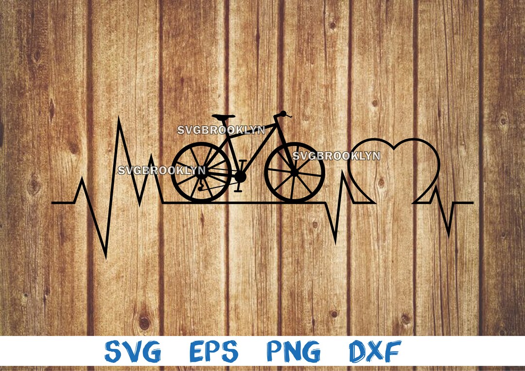 Bicycle Heart Beat, Bike Heart Beat, Heart Beat, Heart, Mountain Bike ...