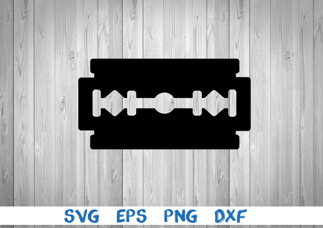Razor Blade, Silhouette, Picture, Svg, Png, Eps, Dxf, Digital Download ...