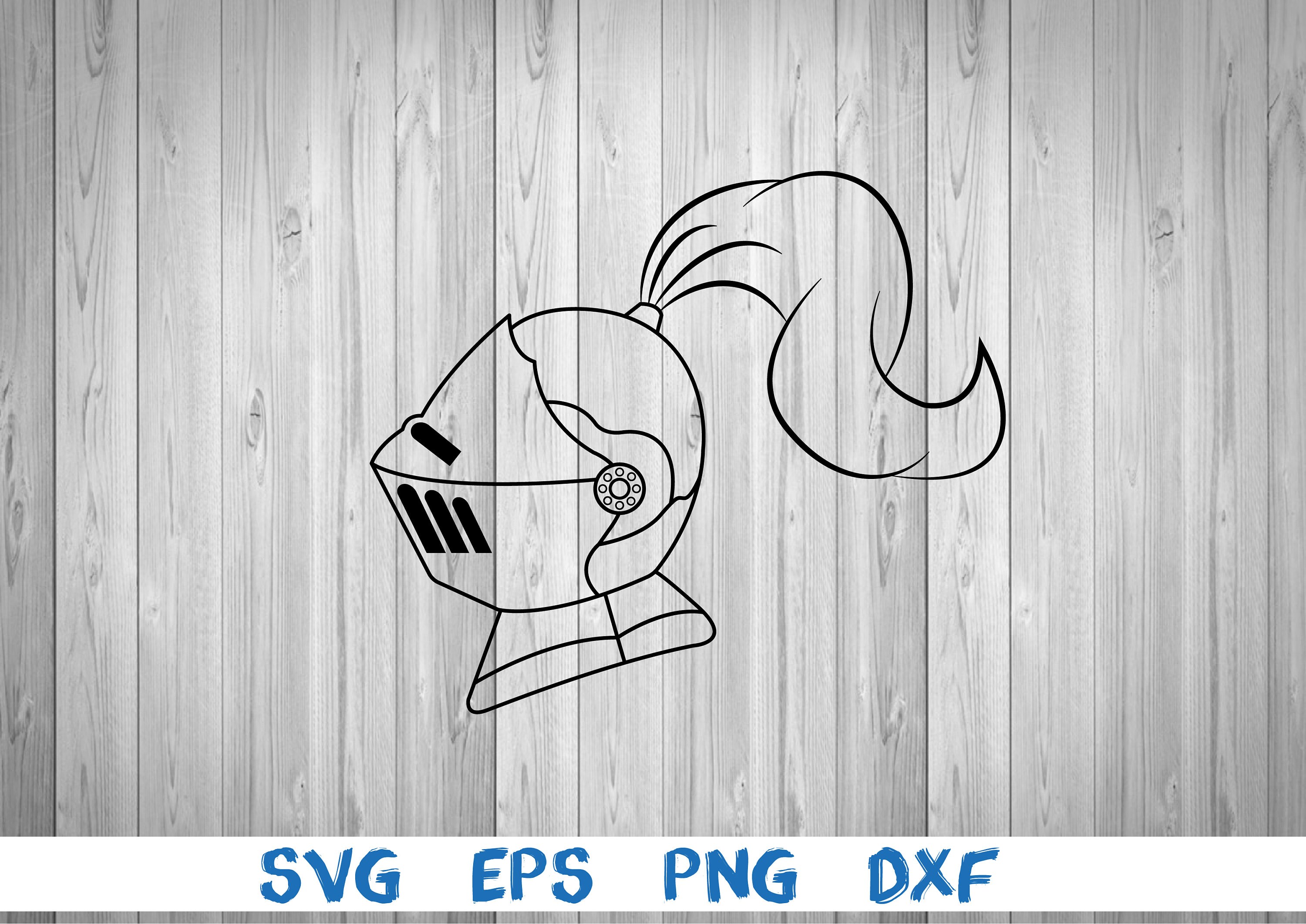 Knight Helmet Silhouette Picture Svg Png Eps Dxf - Etsy Australia