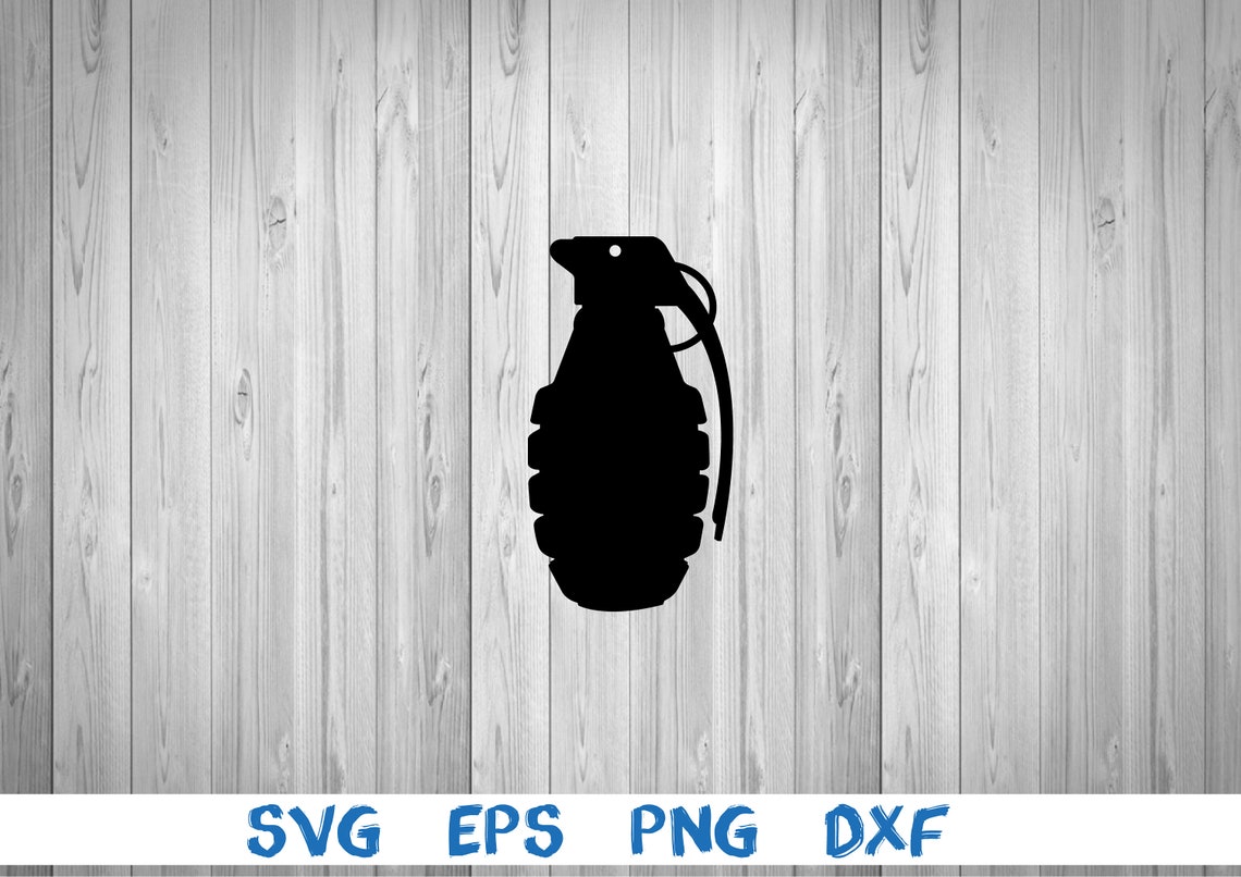 Grenade Hand Grenade Silhouette Military Army Picture - Etsy