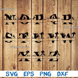 Western Font, Cowboy Font, Western Alphabet, Cowboy Alphabet, Western ...