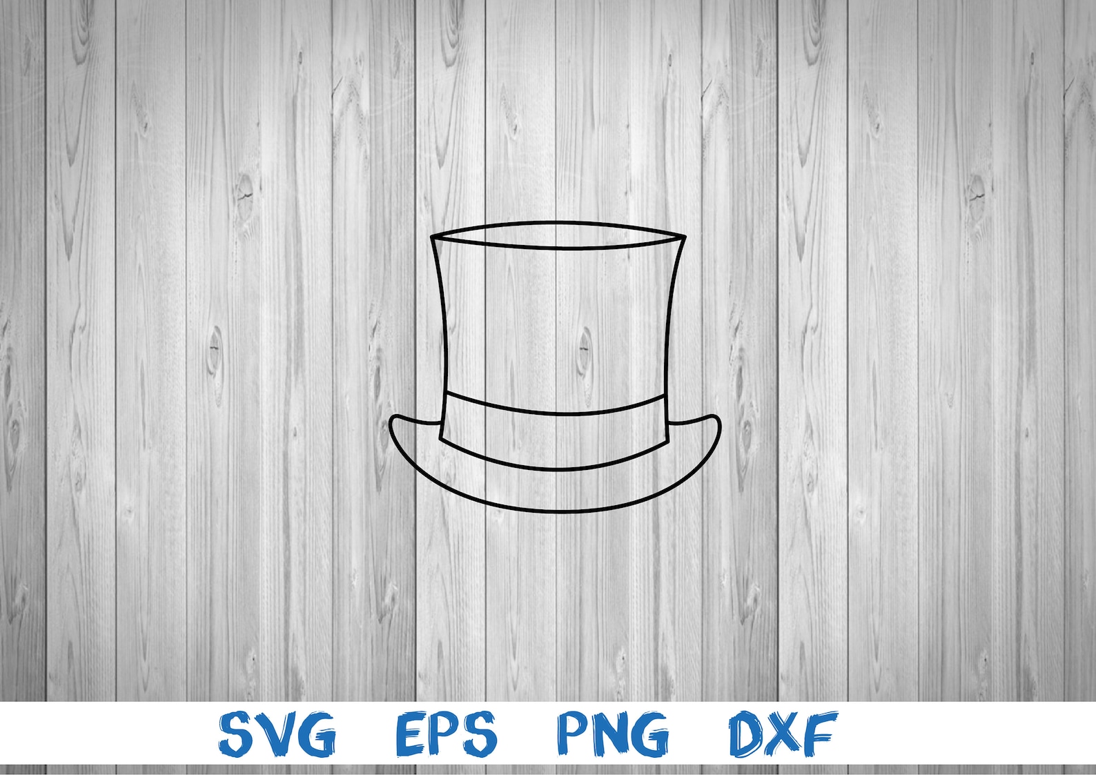 Top Hat, Top Cap, Hat, Outline, Silhouette, Picture, Svg, Png, Eps, Dxf ...