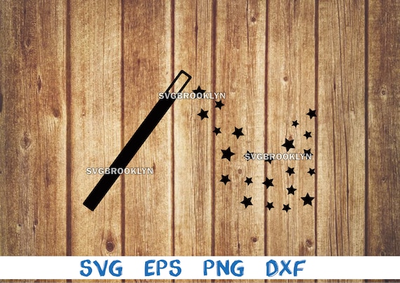 Magic Wand Stars Magic Magician Svg Png Eps Dxf - Etsy