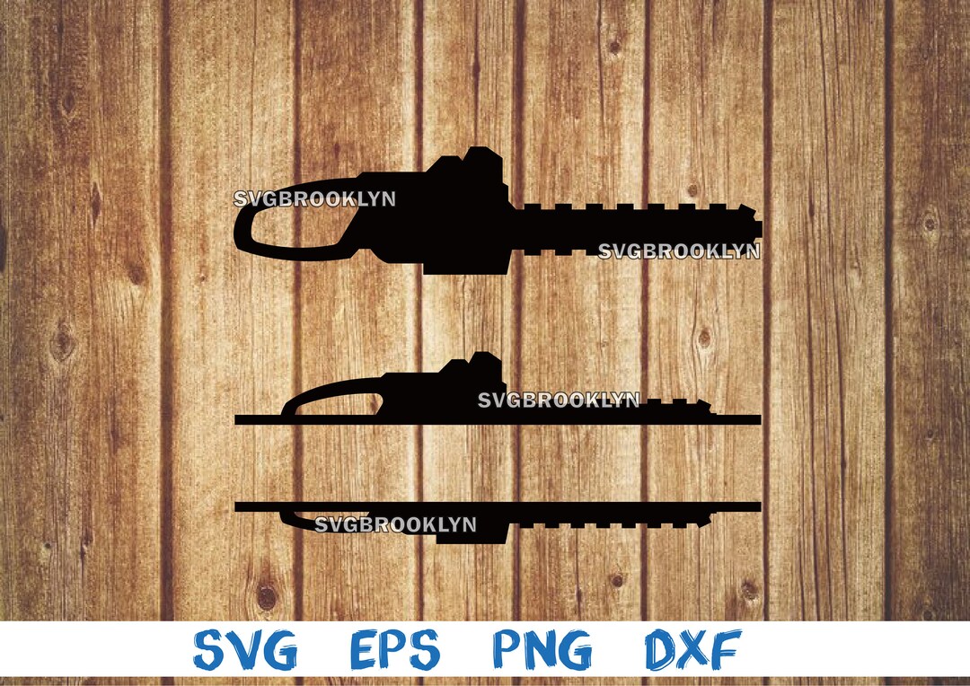 Chainsaw, Chainsaw Monogram, Silhouette, Svg, Png, Eps, Dxf, Digital ...