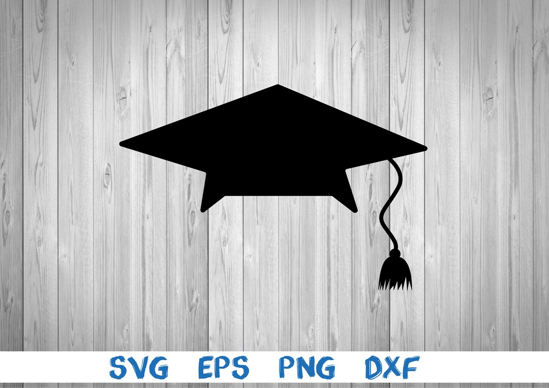 Graduation Cap, Graduation Hat, Silhouette, Picture, Svg, Png, Eps, Dxf ...