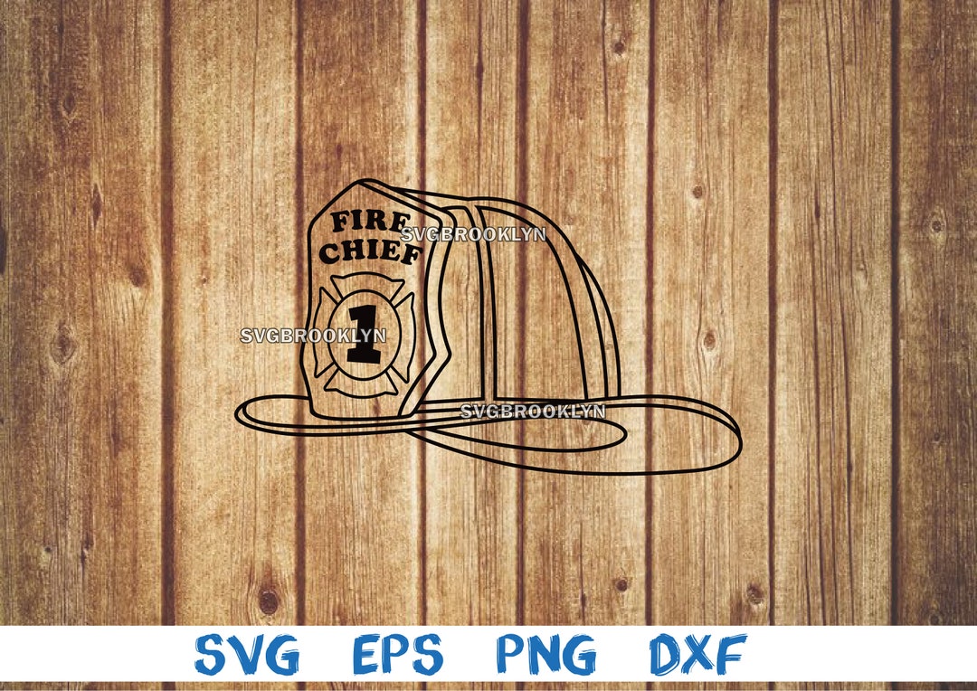 Firefighter Helmet, Outline, Fireman Helmet, Fire Chief, Helmet, Svg ...