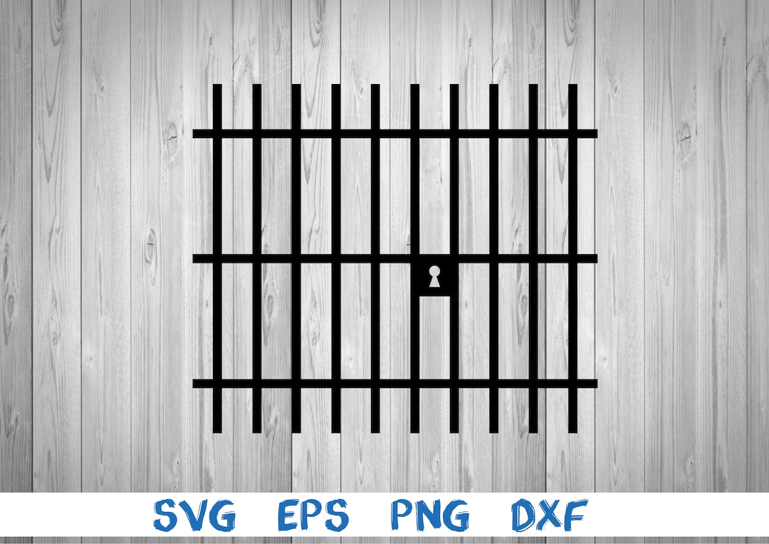 Prison Bars, Jail Bars, Silhouette, Picture, Svg, Png, Eps, Dxf ...