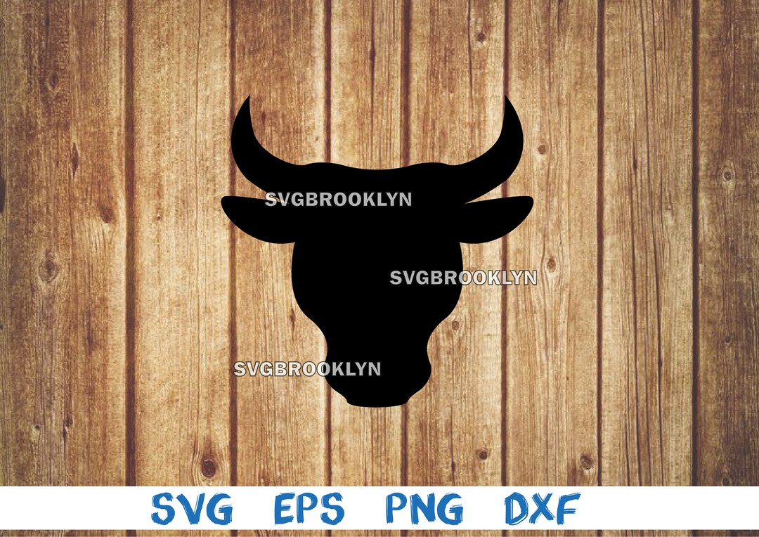 Cabeza de toro, toro, silueta, imagen, svg, png, eps, dxf, archivo de ...