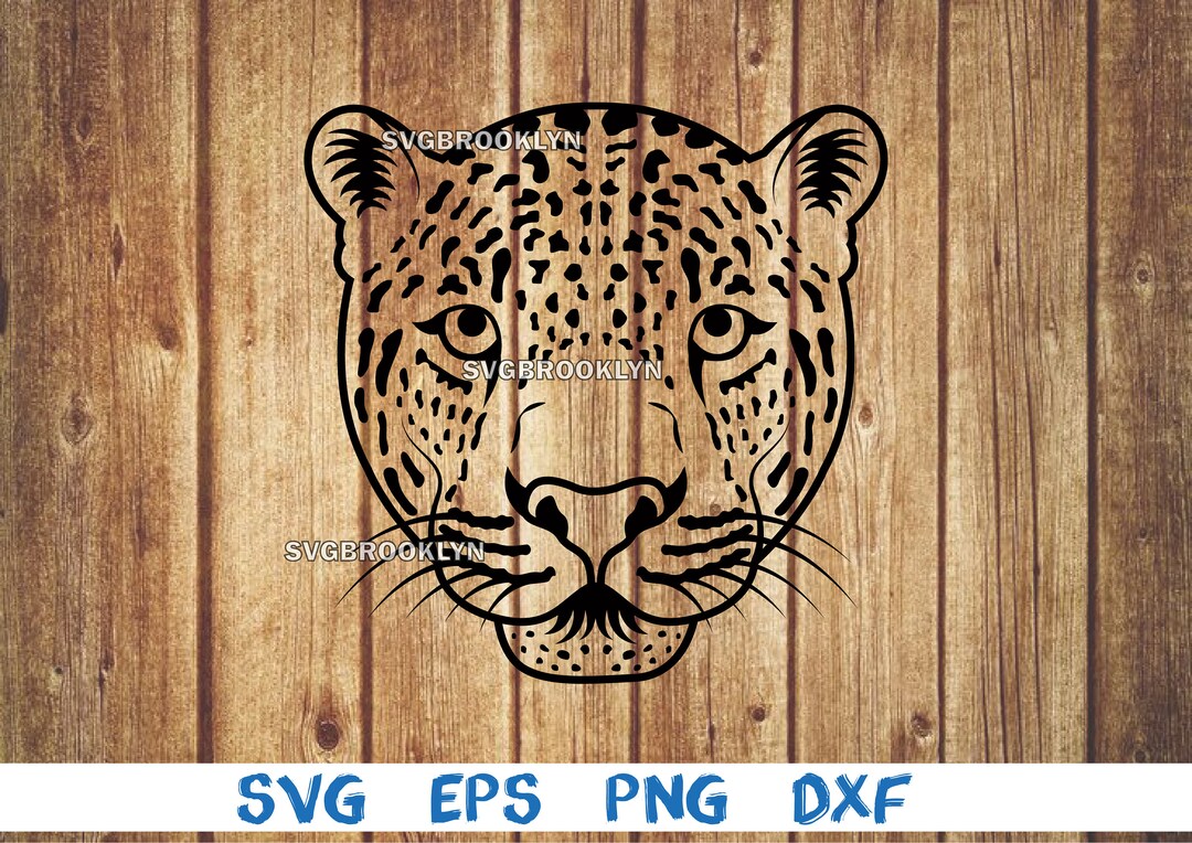 Jaguar Head, Outline, Jaguar, Svg, Png, Eps, Dxf, Digital File - Etsy