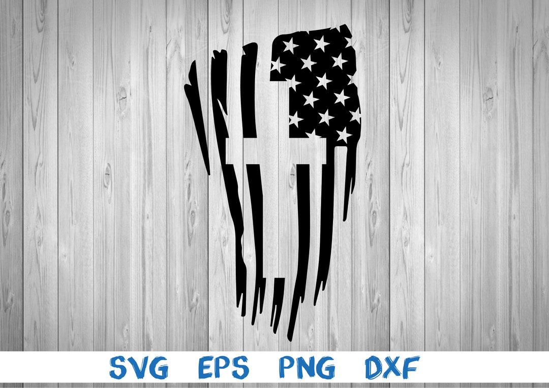 American Flag, Cross, Cross Into the USA Flag, Picture, Svg, Png, Eps ...