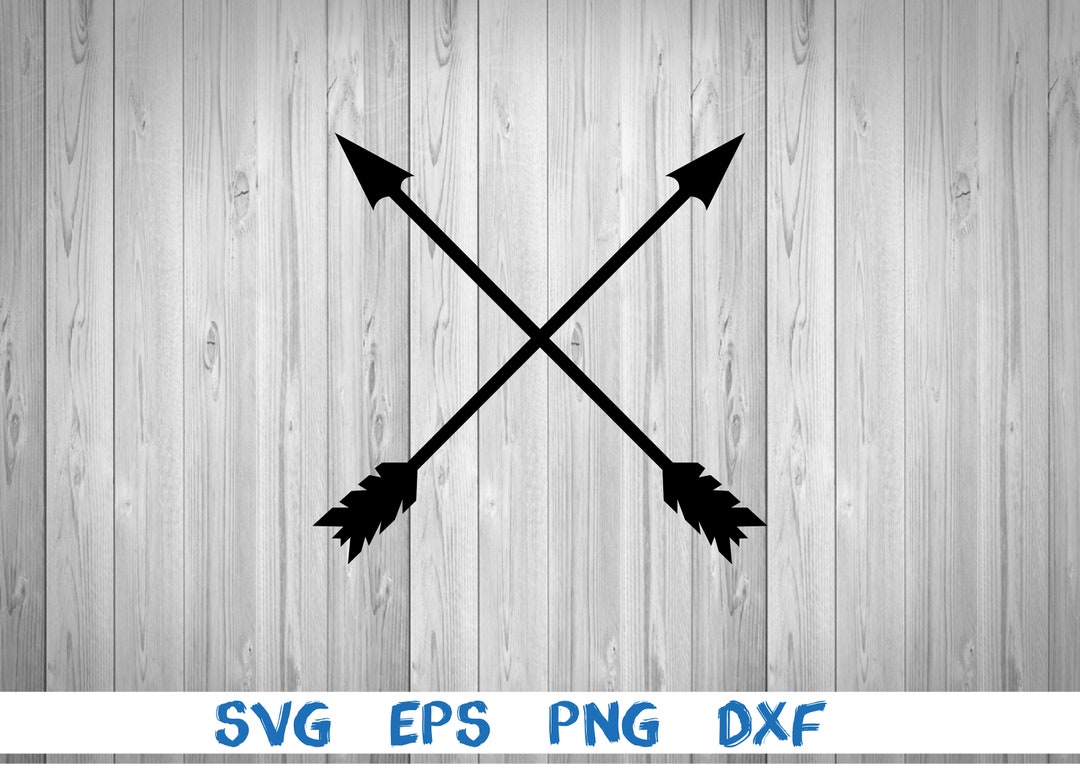 Crossed Arrow, Arrow, Crossing Arrow, Silhouette, Picture, Svg, Png ...
