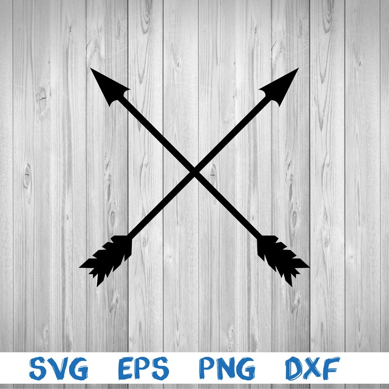 Cross Arrow Svg - Etsy