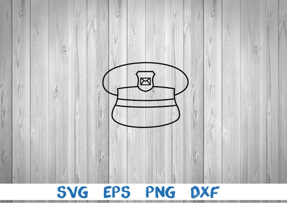 Postman Hat Outline Mailman Hat Cap Postman Mailman Svg - Etsy
