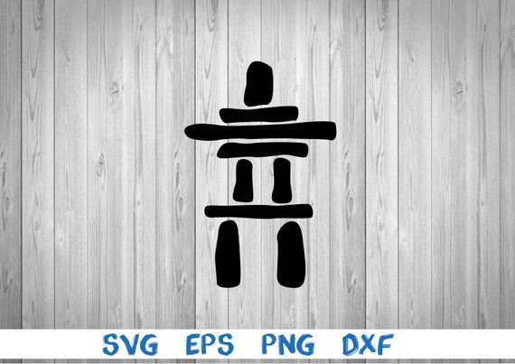 Inukshuk Inukshuk Inukshuk Statue Stone Silhouette - Etsy