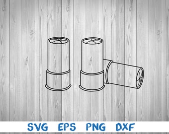 Shotgun Shell Picture Svg - Etsy