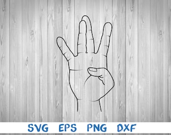 West Side Hand Sign Drawing
