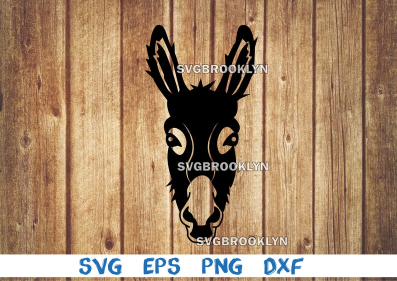 Donkey, Donkey Head, Donkey Face, Picture, Silhouette, Svg, Png, Eps ...