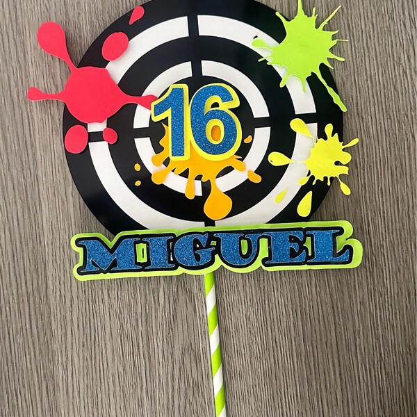 Paintball Cake - Etsy