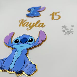 Stitch Cake Toppers, Stitch Birthday Party, Stitch Party Decor ...