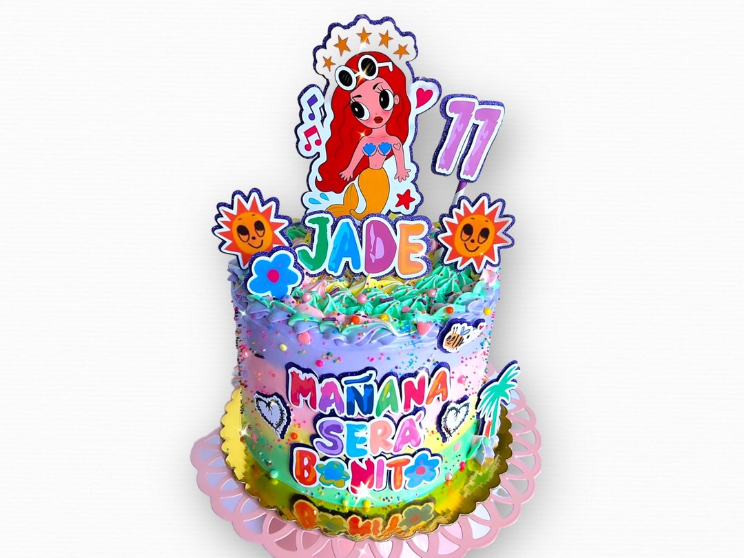Karol G Cake Topper Mañana Será Bonito Topper Bichota Birthday Karol ...