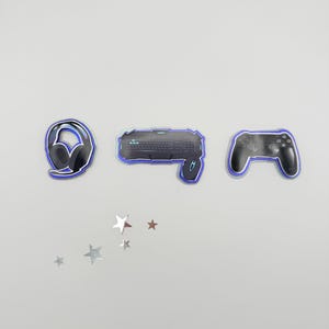 Custom Gamer Cake Topper, Personalized Gaming Cake Topper, Video Game ...