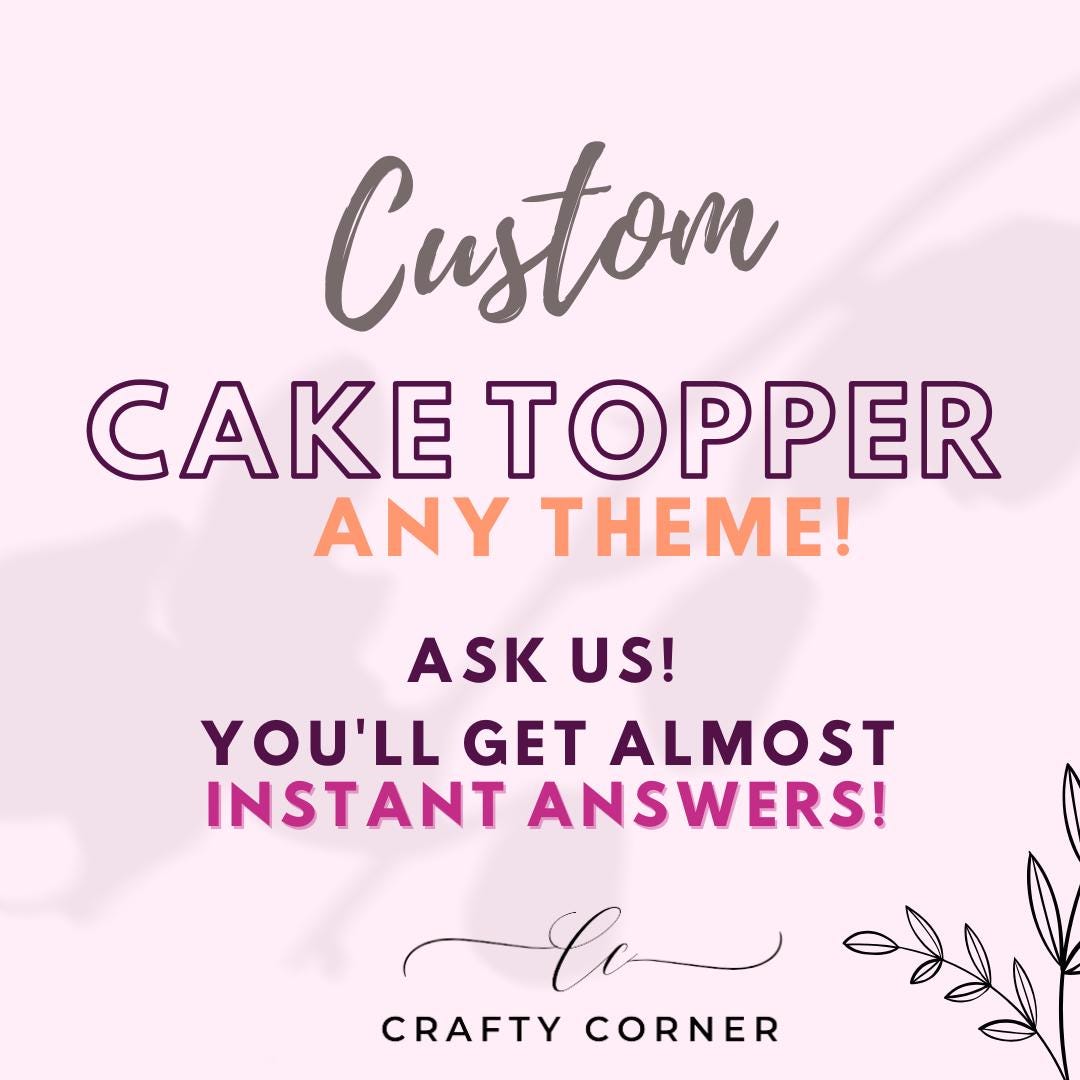 Custom Singer Cake Topper, Celebrity Party Decor, Any Singer Cake ...