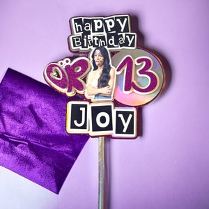 Olivia Rodrigo Cake Topper: Handmade Singer Birthday Party Decor - Etsy