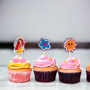 Karol G Cupcake Toppers Mañana Será Bonito Cake Topper Karol G Theme ...