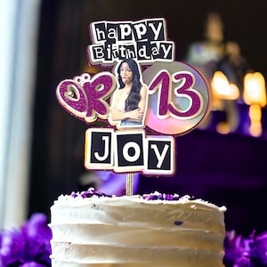 Olivia Rodrigo Cake Topper: Handmade Singer Birthday Party Decor - Etsy