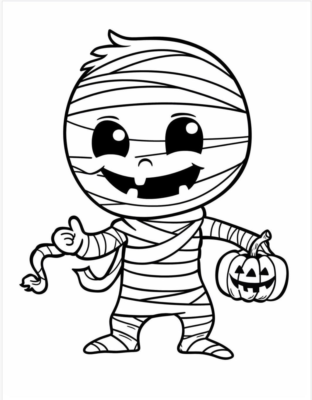 250+ Kids Halloween Coloring Pages - Bold & Easy Toddler Busy Book ...