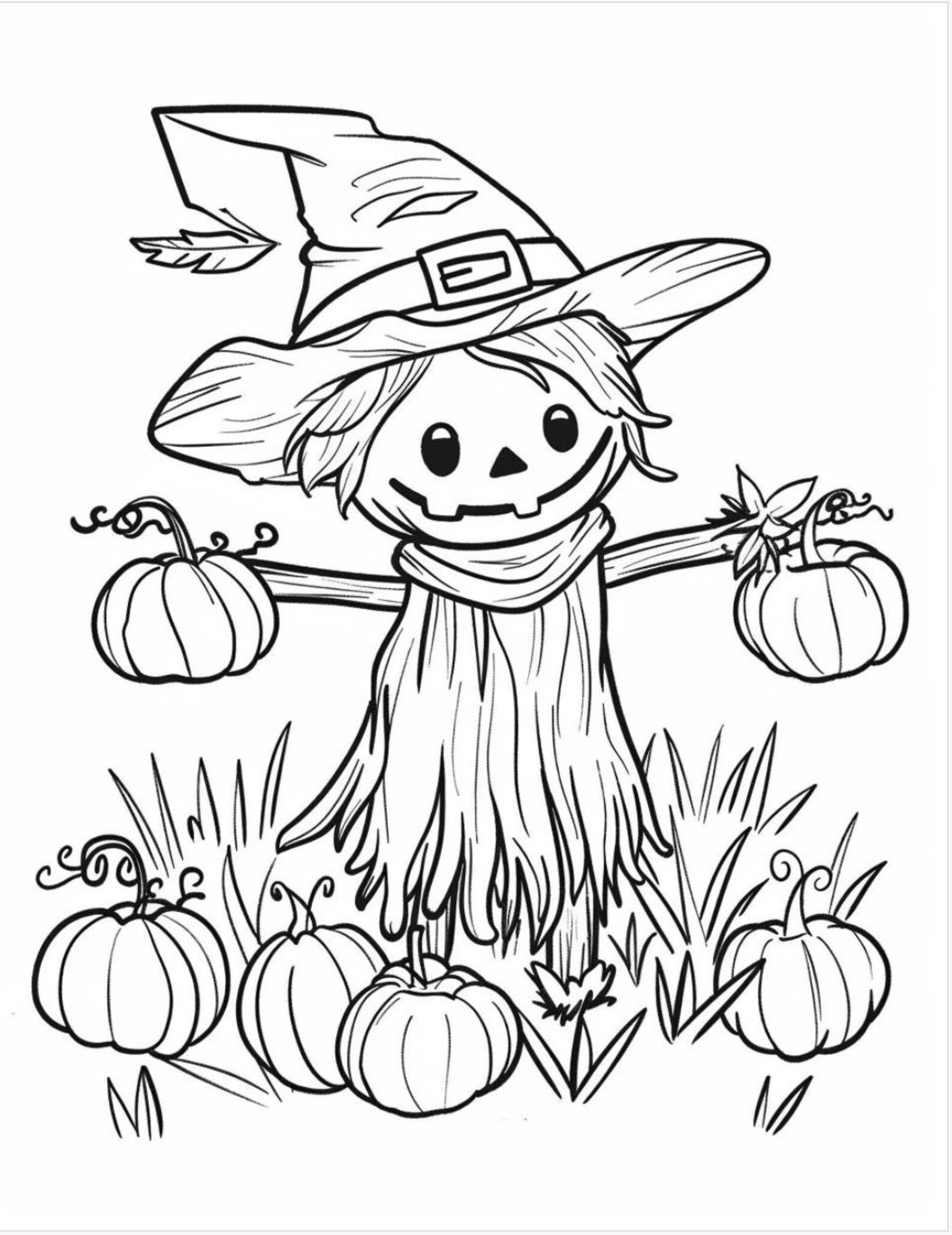 250+ Kids Halloween Coloring Pages - Bold & Easy Toddler Busy Book ...
