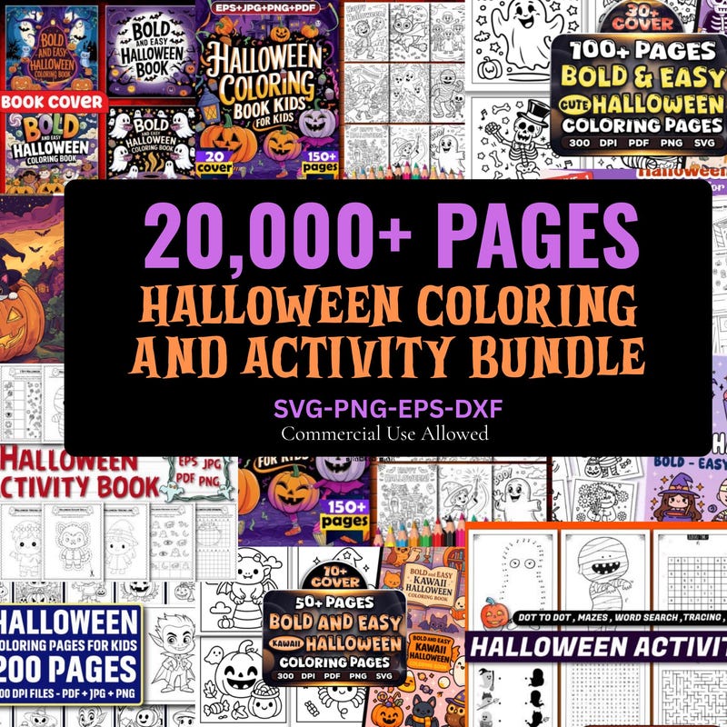 Halloween Books - Etsy