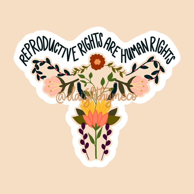 Reproductive Rights Sticker/ Iconic/ Vinyl/ Weatherproof - Etsy