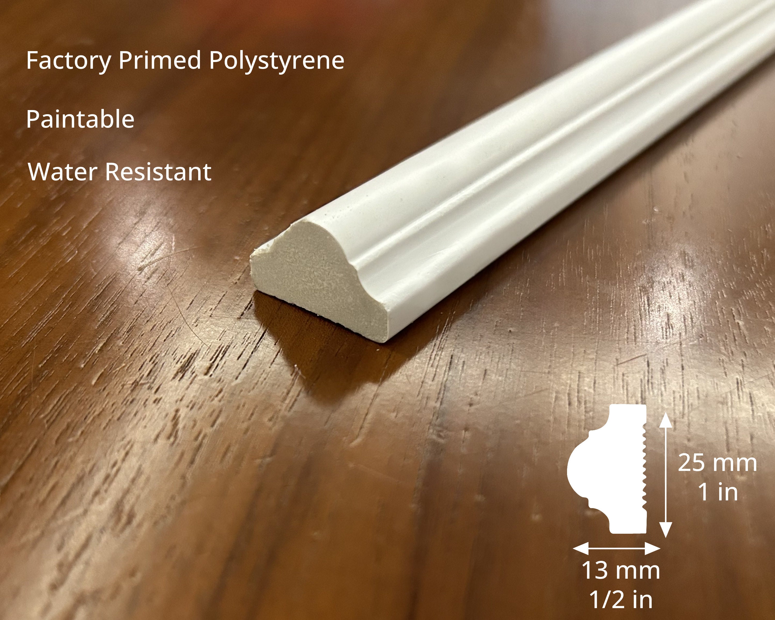 Peel and Stick Wall Moulding & Wall Mural Set, Wainscotting Panels ...