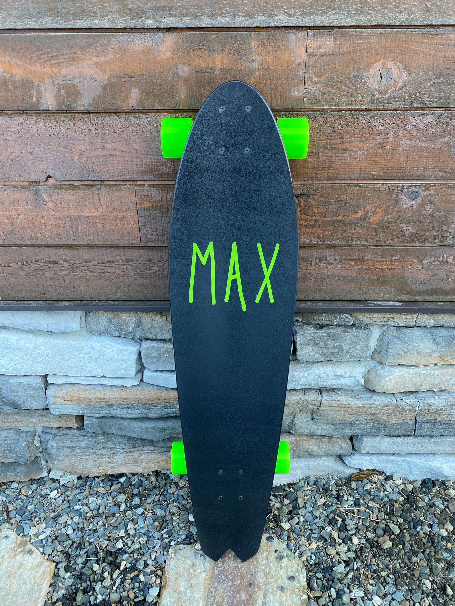 Personalized Longboard Cruiser Pintail Fishtail - Etsy