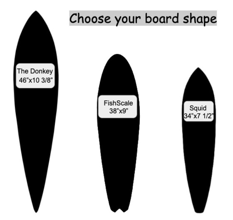 Custom Built Longboard Cruiser Pintail Fishtail - Etsy