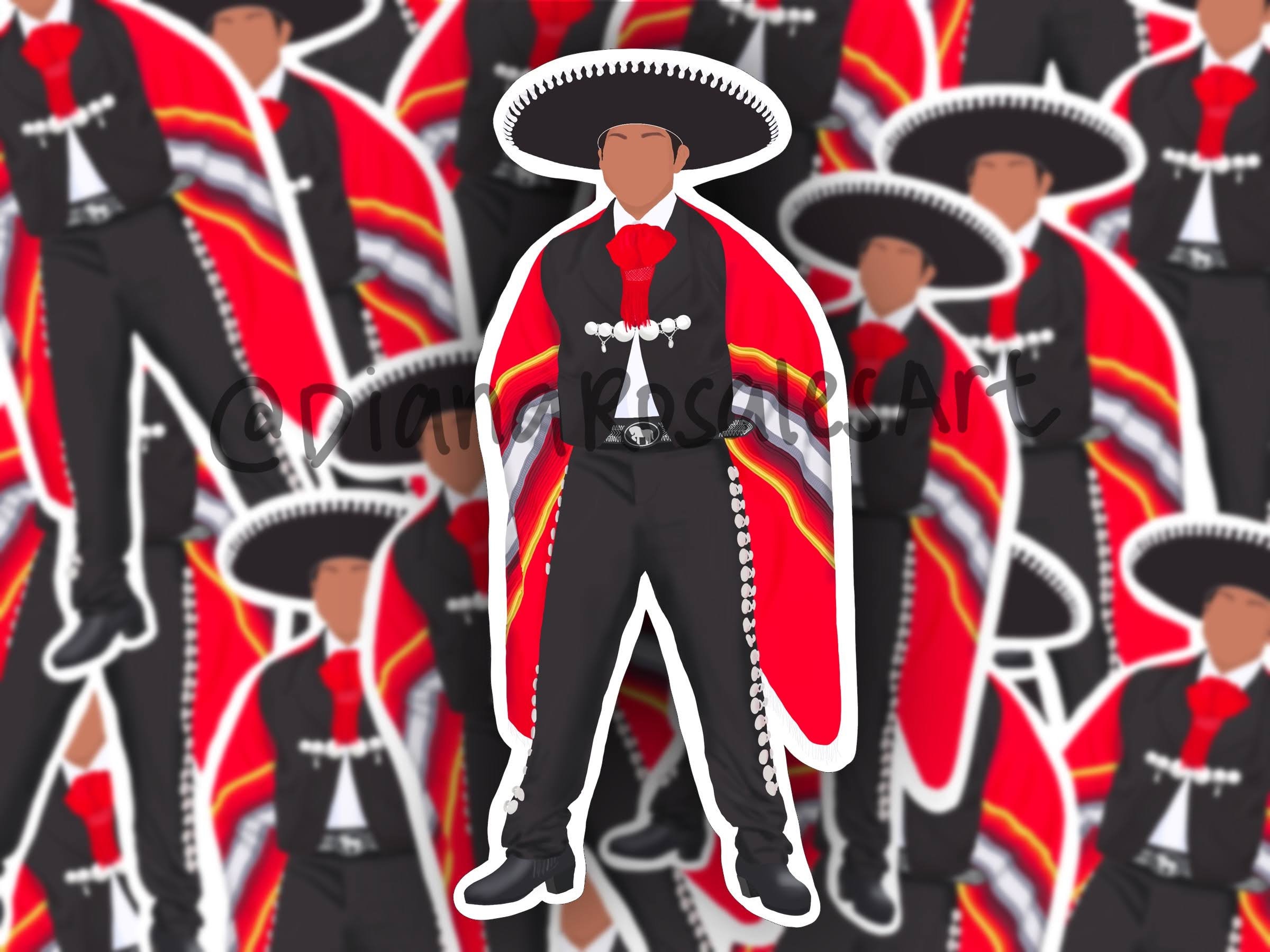Charro Folklorico Sticker Ballet Folklorico Sticker - Etsy UK