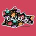 Oaxaca State Sticker Mexican Florals Sticker Waterproof - Etsy