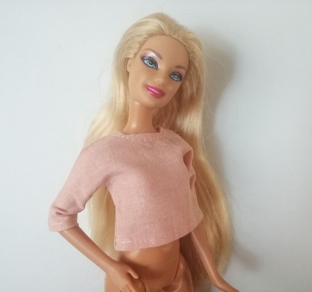 Basic Open Back Shirt for Icy Azone, Barbie and Other Dolls. Pastels ...