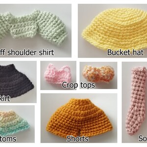 Digital Download Crochet Patterns, Lol Omg Sized Clothes Collections ...