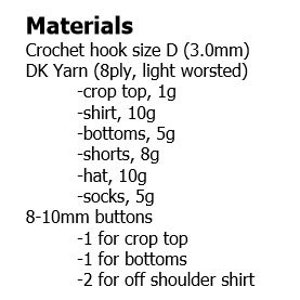 Digital Download Crochet Patterns, Lol Omg Sized Clothes Collections ...