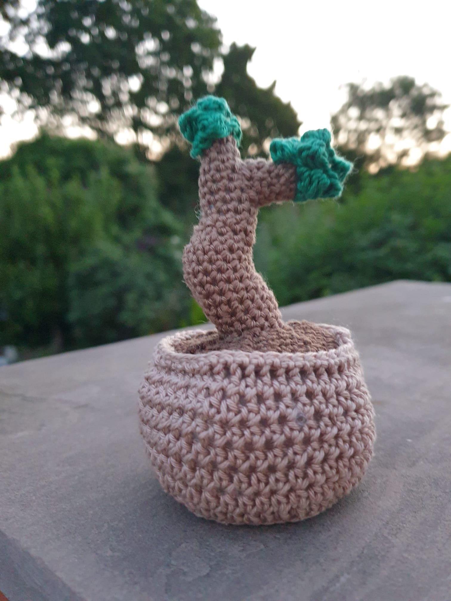 Crochet Bonsai Tree Pattern, Amigurumi, Beginners Crochet Pattern, Tree ...