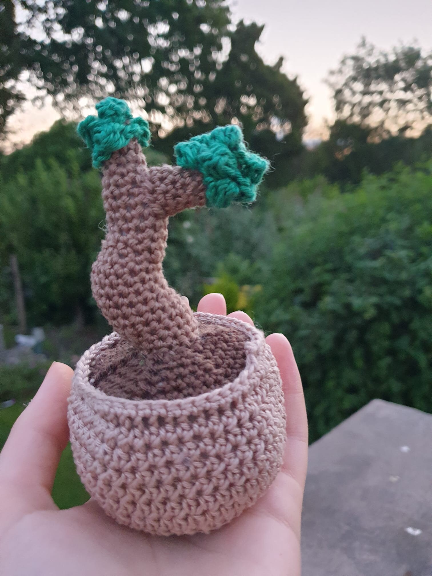 Crochet Bonsai Tree Pattern, Amigurumi, Beginners Crochet Pattern, Tree ...