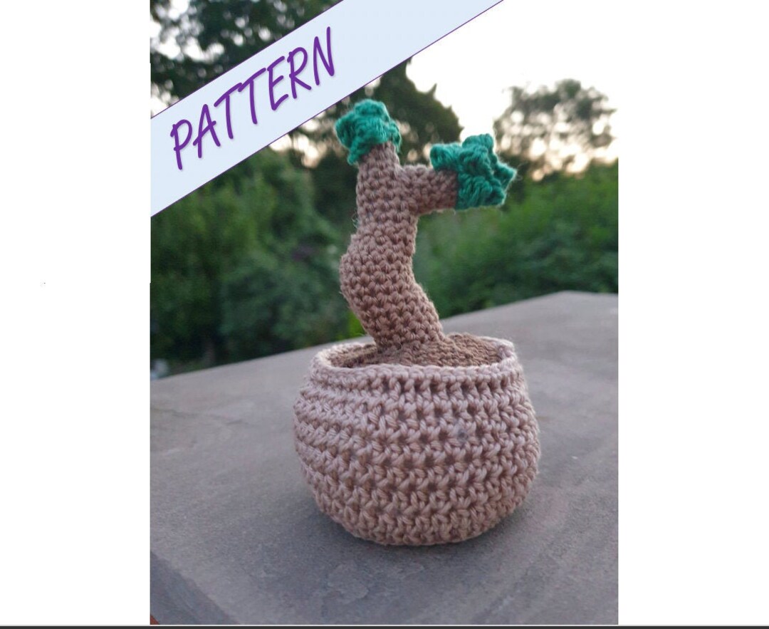 Crochet Bonsai Tree Pattern: Amigurumi Plant (PDF Pattern) - Etsy