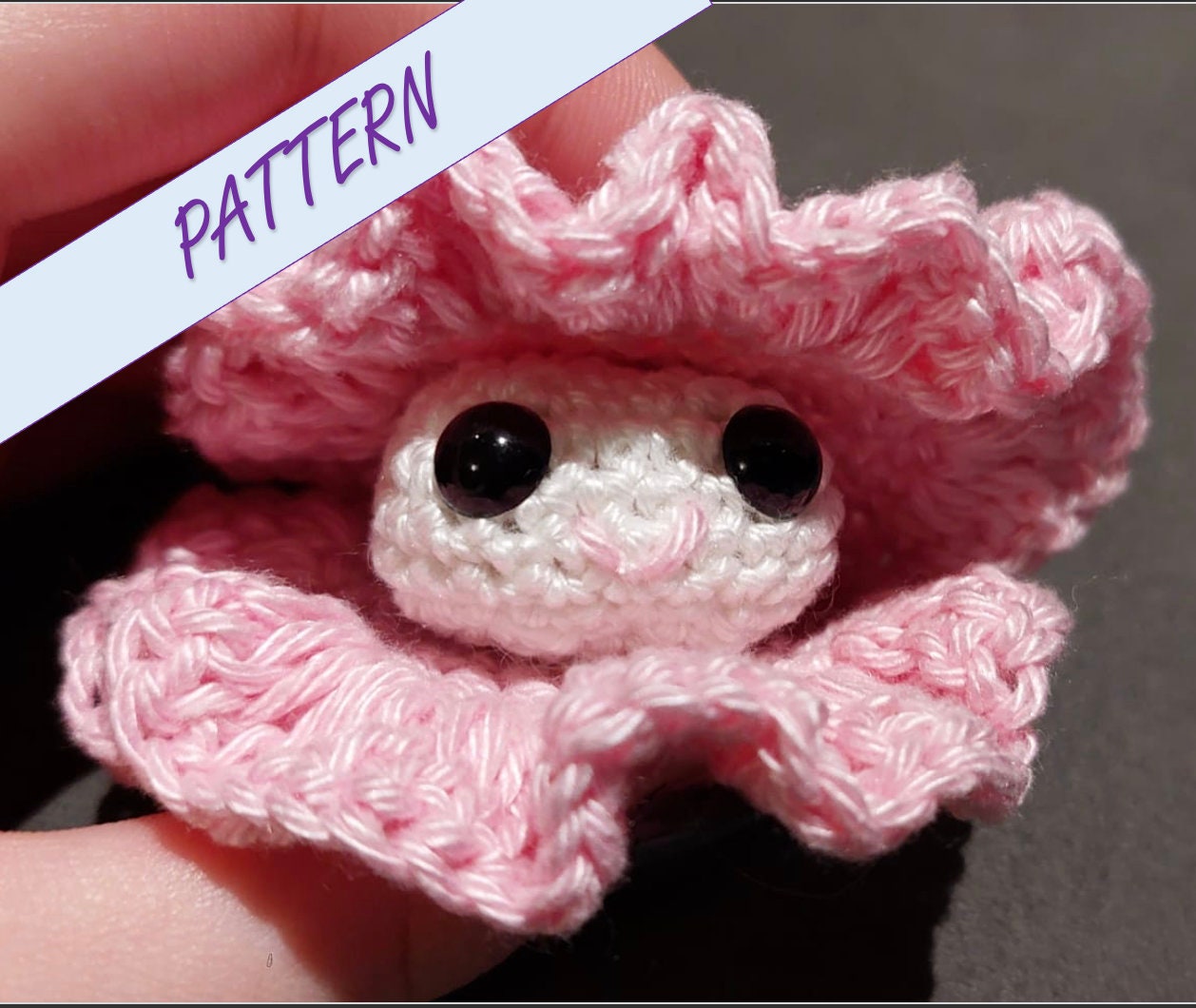 Crochet Clam Pattern, Beginners Crochet Pattern, Amigurumi, Clam and ...